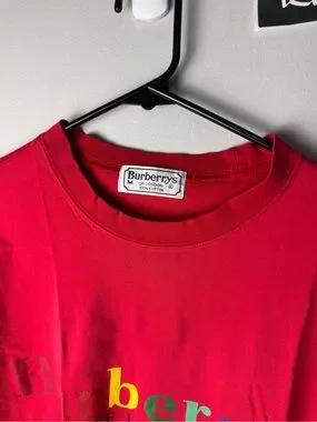 Burberry | Shirts | Vintage Burberry Script Logo | Poshmark
